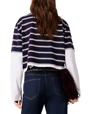Maje Togomo Layered Look Tee