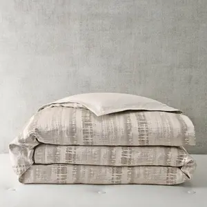 HUDSON PARK COLLECTION Shibori Stripe Duvet Cover, King Exclusive