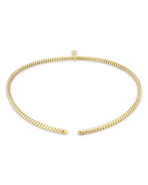 Marina B 18k Yellow Diamond Drop Collar Necklace