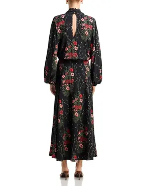 Johanna Ortiz De Isla Floral Print Maxi Skirt