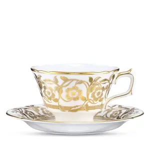 ROYAL CROWN DERBY Primrose White Teacup