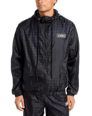 Amiri Ma Quad Monogram Logo Nylon Windbreaker