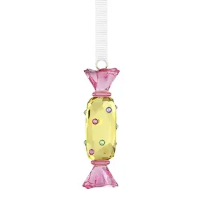 SWAROVSKI Cheers Dulcis Wrapped Candy Ornament - Multicolored/yellow