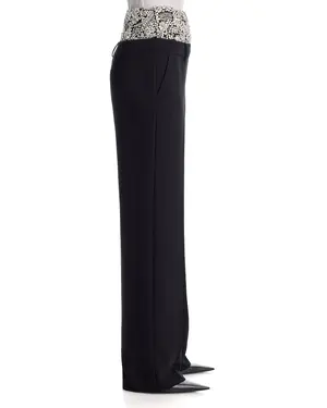 Cinq À Sept Crystal Ivy Dionne Embellished Pants
