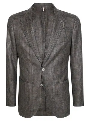 SANTANIELLO Galles Wool Soft-touch Cashmere Jacket