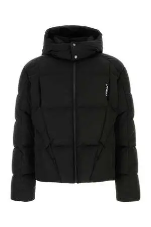 Off-White Nylon-blend Padded Jacket - Black