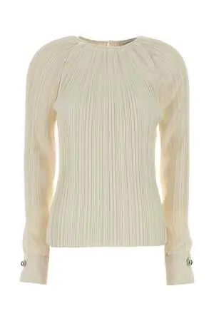LANVIN Satin Blouse - Yellow
