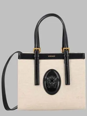 Versace Designer Handbag - Beige