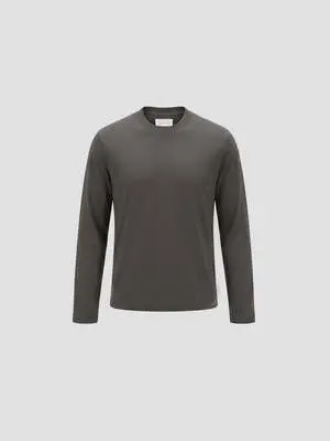 BERNER KUHL Seam Detail Long Sleeve Tee - Grey
