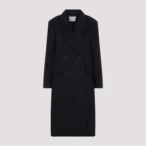 Studio Nicholson Oversized Double-breasted Wool-blend Jacket - Brown