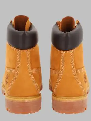 Timberland Mini Leather Rain Boot, 3.5 Cm Heel - Beige