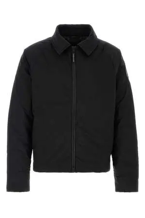 Canada Goose Nylon Lodge Down Jacket - Black
