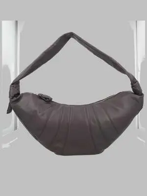 LEMAIRE Mini Cow Leather Shoulder Bag - Brown