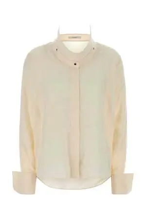 Givenchy Deconstructed Collar Shirt - Ecru