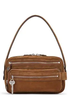 Acne Studios Camero Party Suede Crossbody Bag