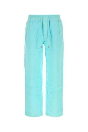 Vilebrequin 100% Linen Resort Pants - Light Blue