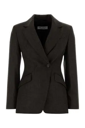 Max Mara Wool Blazer - Brown