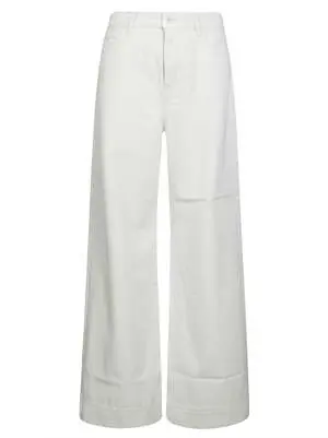 Max Mara 5-pocket Pants - Bianco