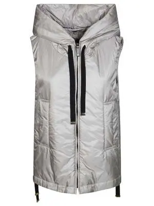 CUBE MAX MARA Greengo Quilted Gilet Vest - Beige