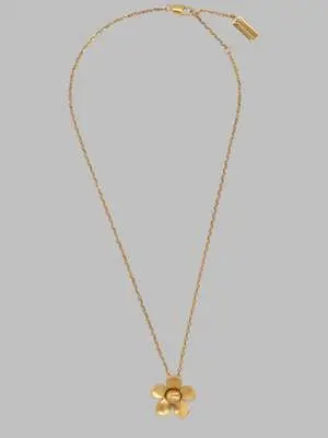 Marc Jacobs Delicate Pendant Necklace - Gold
