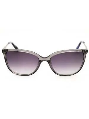 Nine West Nw661s Sunglasses - Grey Crystal/grey Gradient