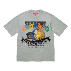 Supreme Fw26 Undisputed S/s T-shirt - Heather Grey