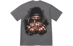 Supreme Fw23 Week 7 Fighter T-shirt - Grey
