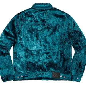 Supreme Fuzzy Pile Trucker Jacket