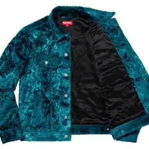 Supreme Fuzzy Pile Trucker Jacket