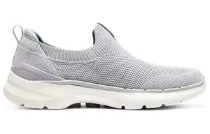Sketchers Go Walk 6 Slip-on Athletic Sneakers - Light Grey