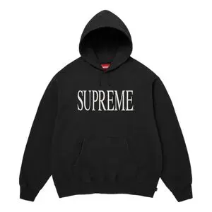 Supreme Fw26 Capital Hooded Sweatshirt - Black