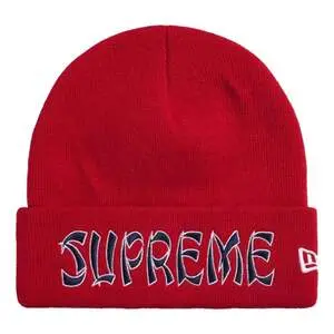 Supreme X New Era Fw26 Action Beanie - Red