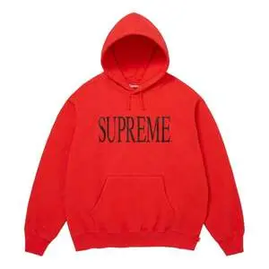 Supreme Fw26 Capital Hooded Sweatshirt - Dark Orange