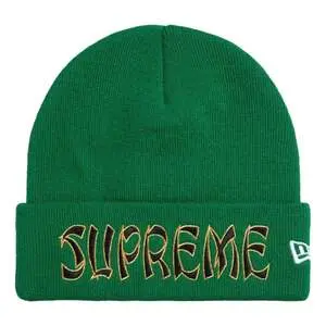Supreme X New Era Fw26 Action Beanie - Green