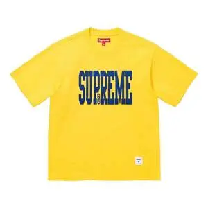 Supreme Fw26 Stretch Appliqué S/s T-shirt - Yellow