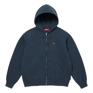 Supreme Fw26 Small Box Zip Up Hooded Sweatshirt - Navy