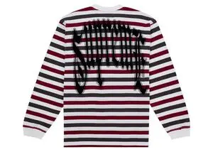 Supreme Intarsia Long Sleeve Top - Stripe