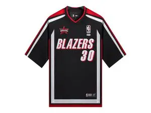 Kith Nba Allstar Portland Trail Blazers Leon Jersey - Black