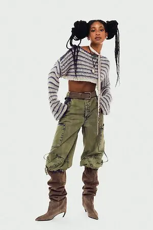 Free People We The Free Juniper Low-rise Cargo Pants