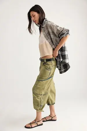 Free People We The Free Juniper Low-rise Cargo Pants