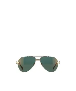 Cartier Aviator Frame Sunglasses
