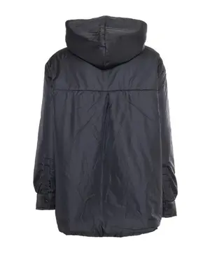 Aspesi Long Sleeved Press-stud Hooded Jacket