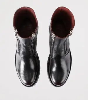 Officine Creative Leather Loraine Ankle Boots