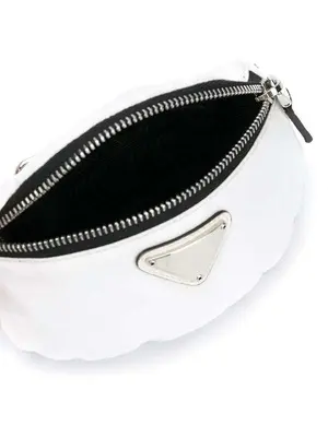 Prada Logo Plaque Wrist Pouch