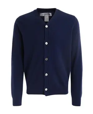 Comme Des Garçons Logo Cardigan - Black