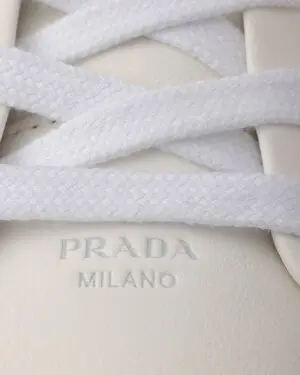 Prada Court Leather Sneakers