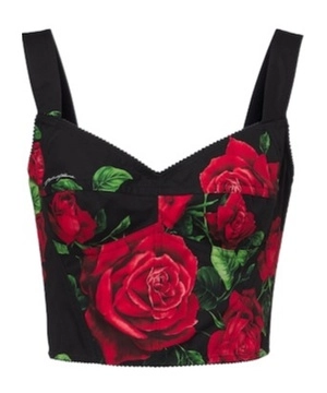 Dolce & Gabbana Floral Fitted Top