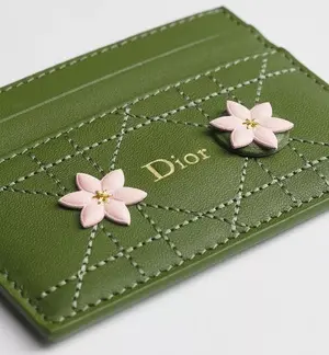 Dior Jardin Freesia Card Holder
