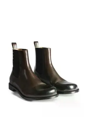 JW Anderson Leather Chelsea Boots - Brown