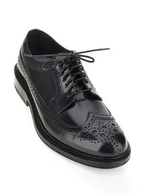 CALCE Brogue-detail Leather Derby Shoes